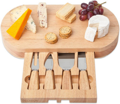 Occasion Oval Cheese Board Gift Set