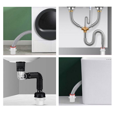 Odor-Proof Floor Drain Filter and Backflow Preventer for Kitchen and ...