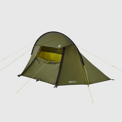 OEX Bobcat 1 Man Backpacking and Wild Camping Tent, 5000mm HH