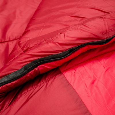OEX Fathom EV 400 Sleeping Bag with Compression Stuff Sack, Camping ...