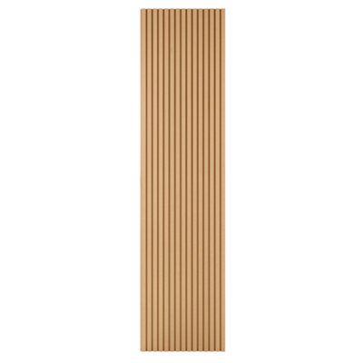 Off the Grain Slat Wall Panels - Unprimed MDF Wall Panel for Painting ...