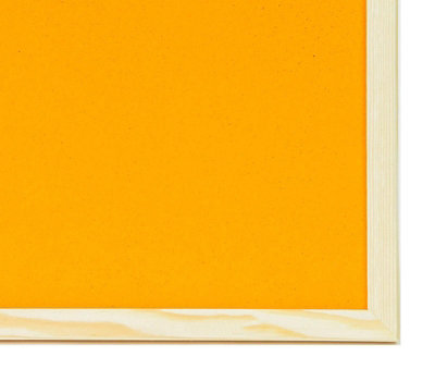Office Centre 40x30cm Coloured Cork Memo Board Orange | DIY at B&Q