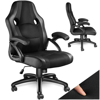 Office Chair Benny - ergonomic shape, comfortable padding - black | DIY ...