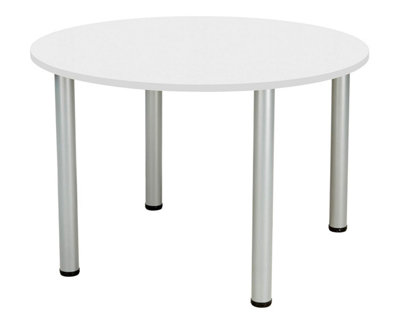 Office Hippo Circular Table, Sturdy & Robust Round Desk, Work For Home ...