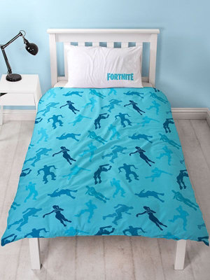 Official Fortnite Single Duvet Cover Battle Royale Shuffle Set