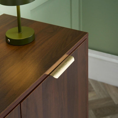 OHS Chelsea Wood Effect Sideboard Table Modern Cabinet Storage