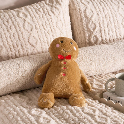 OHS Gingerbread Man Hot Water Bottle Hand Warmer