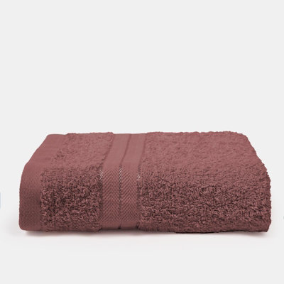 OHS Luxury 100% Cotton Hand Towel, 50 x 80cm - Burgundy