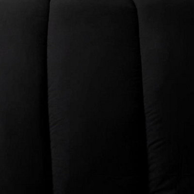 OHS Soft Coverless 10.5 TOG Duvet Set Pillowcase Quilted Cover, Jet ...
