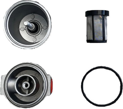 Oil Filter Bowl - 3/8" Aluminium Oil Line Filter Bowl for Oil Tanks and ...