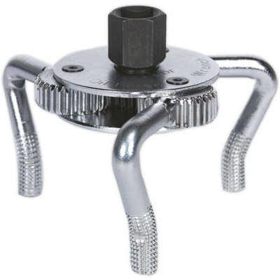 Oil Filter Claw Wrench - 3/8" & 1/2" Sq Drive - 43mm to 102mm Capacity ...