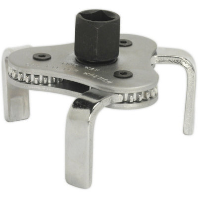 Oil Filter Claw Wrench - 3/8" & 1/2" Sq Drive - 63mm to 103mm Capacity ...