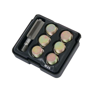 Oil Sump Thread Repair Kit 20mm Oil Pan 19mm (Neilsen CT2753) | DIY at B&Q