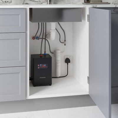 Olan Matt Black 4 in 1 Instant Boiling Water Tap