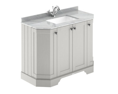 Old London 1000 4-Door Angled Unit & Marble Top 1Th