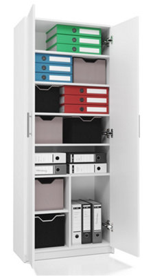 Oliv 2D Storage Cabinet White - Limited Edition
