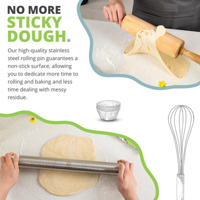 Oliver's Kitchen - Adjustable Rolling Pin