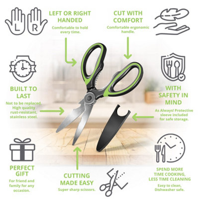Oliver's Kitchen - Kitchen Scissors - Strong & Durable