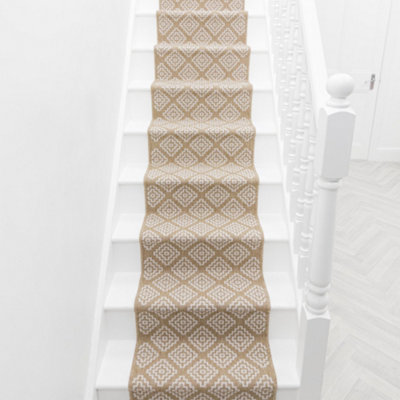 Olmec Stair Runner - Reversible, Durable & Hardwearing Carpet for ...