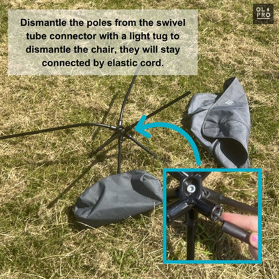 OLPRO Rotating Ultralight Chair