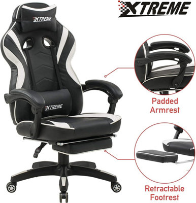Olsen & Smith Xtreme Gaming Chair 2024 Model, Ergonomic Recliner Office ...