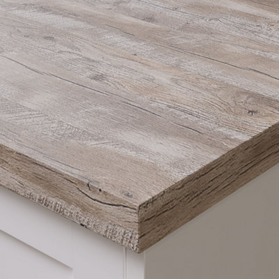 OMEGA Croxdale Plank Laminate Worktop - 3000mm x 600mm x 38mm - Square Edge