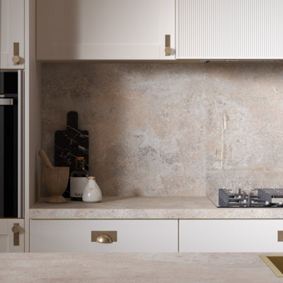 Omega Modern Caldeira Square Edge Laminate Kitchen Splashback - 3000 x ...