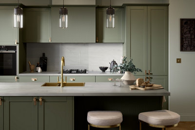 OMEGA PAROS MARBLE LAMINATE KITCHEN WORKTOP - 3000MM X 600MM X 38MM ...