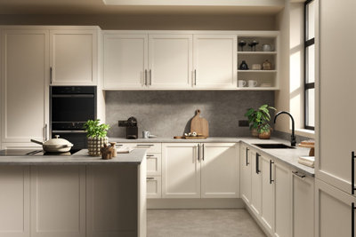 Omega Sleek Minos Stone Square Edge Laminate Kitchen Upstand - 3000 x ...
