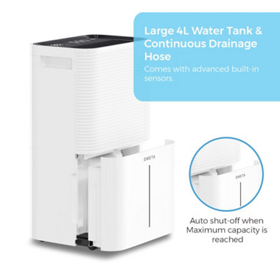 Ometa 2 in 1 Dehumidifier & Air Purifier, 25L Dual Max