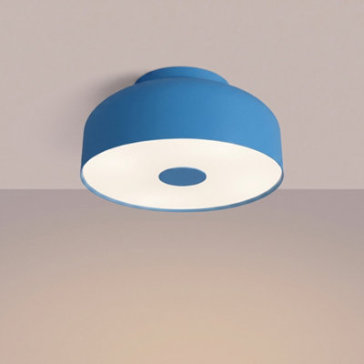 OMIQ steel/PVC light blue 4 Lights modern Ceiling lamps