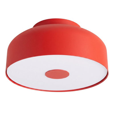 OMIQ steel/PVC Red 4 Lights modern Ceiling lamps