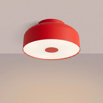 OMIQ steel/PVC Red 4 Lights modern Ceiling lamps