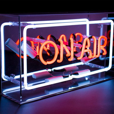 On Air Acrylic Neon Effect Box Table Light | DIY at B&Q