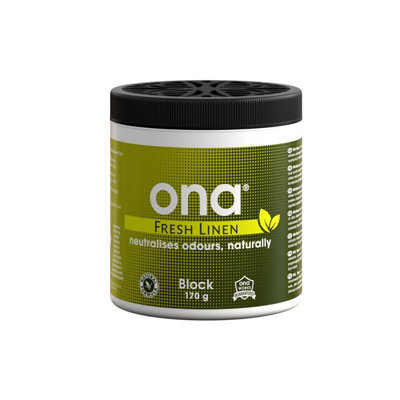 ONA Block Fresh Linen Fragrance - Odour Eliminator, Neutralise Odours ...