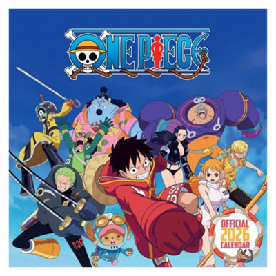 One Piece 2026 Square Wall Calendar Multicoloured (One Size)