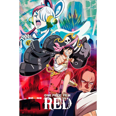 One Piece Red Movie 61 x 91.5cm Maxi Poster | DIY at B&Q