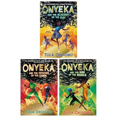 Onyeka Series 3 Books Collection Set (Onyeka and the Academy of the Sun ...