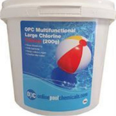 OPC Multifunctional Large Chlorine Tablets 200g 5kg