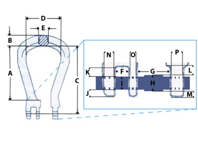 Open Coupling Master Link 7MM (Grade 80 2 Ton Sleeve Pin 2T G80)
