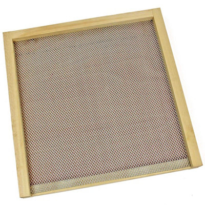 Open Mesh Floor National Bee Hive Pine Base Varroa Inspection Tray