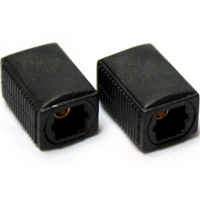 Optical Female to Socket Coupler Adapter SPDIF/TOSlink Joiner Barrel ...
