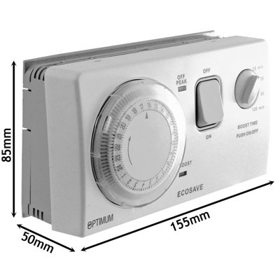 Optimum Universal Economy 7 Timer Water Immersion Storage Heater Time ...