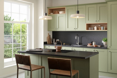 Options Plus Lima Postformed Laminate Kitchen Worktop - 3000mm x 600mm ...