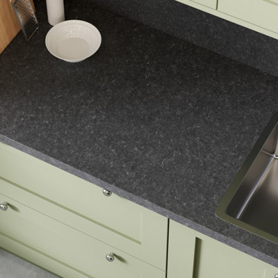 Options Plus Lima Postformed Laminate Kitchen Worktop - 3000mm x 600mm ...