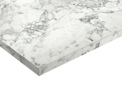 Options Turin Marble Extramatt Laminate Worktop - 4100mm x 600mm x 38mm