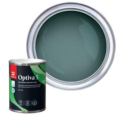 Optiva 5 Matt Durable Emulsion - Scrubbable, Stain-Resistant - 1L Silk ...