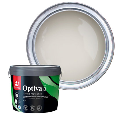 Optiva 5 Matt Durable Emulsion - Scrubbable, Stain-Resistant - 3L ...