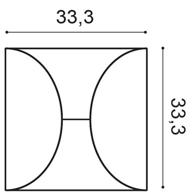 Orac Decor Acoustic 3d Wall Panel W107 Circle 5 Pack