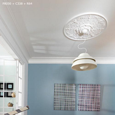 Orac Decor C338 Canterbury Large Coving 2 Pack - 4 Metres